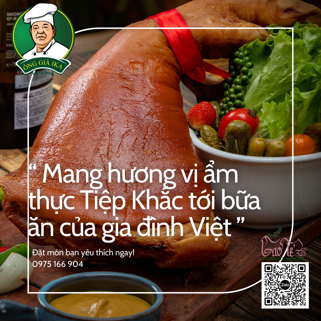Chân giò nguyên xương hun khói